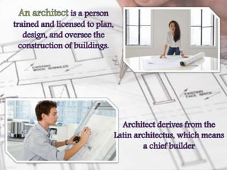 Building professions | PPTX | Civil Engineering Industry | Industries