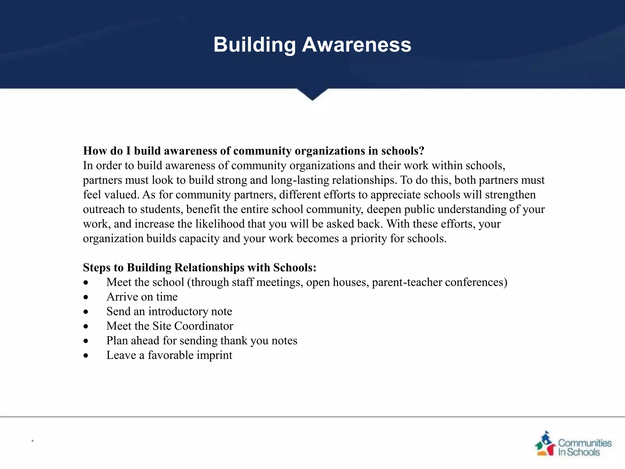 Building Program Awareness | PPTX