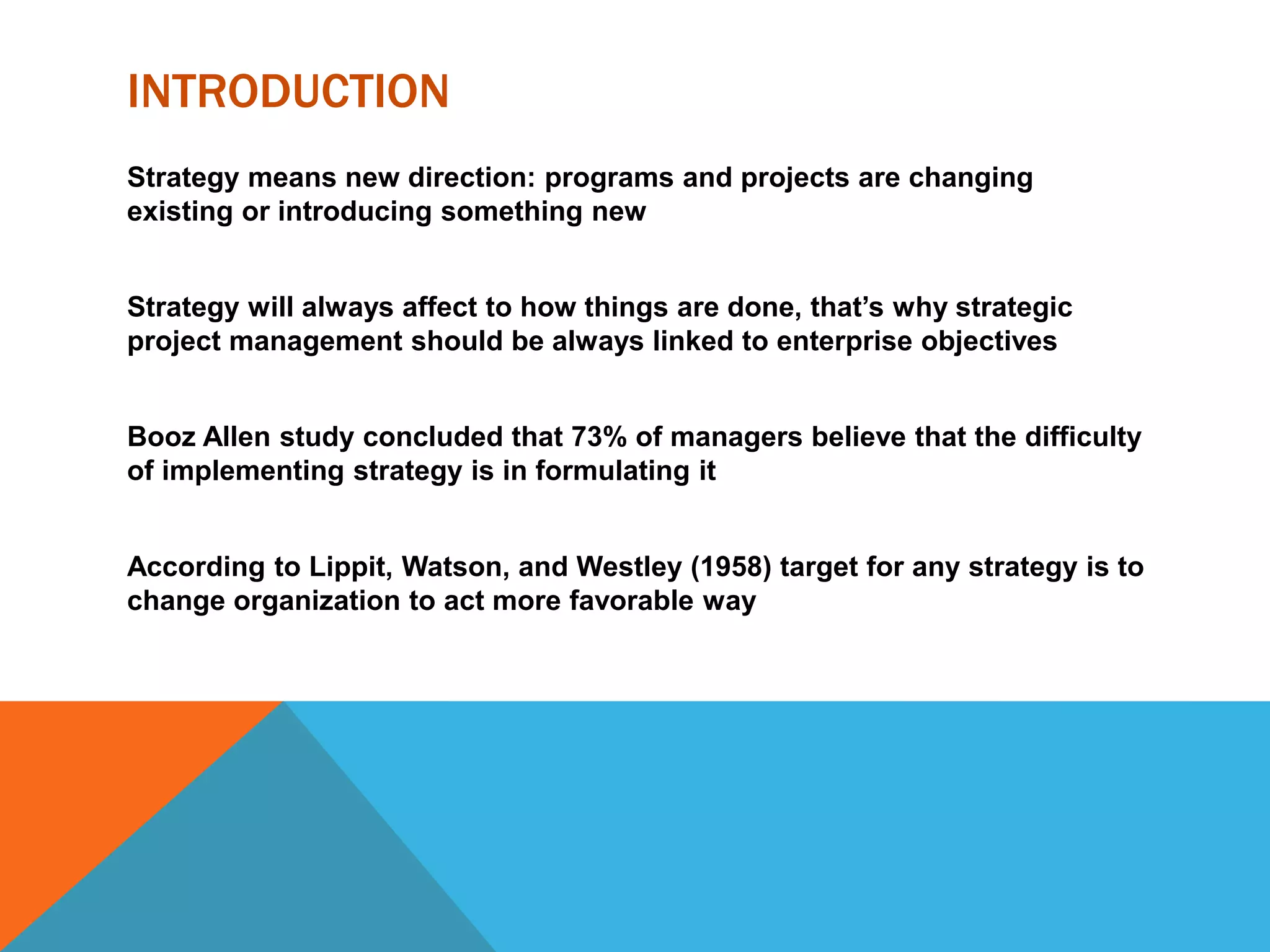 Build successful project strategy | PPTX