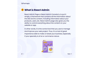 Building React Admin Step By Step | PPT