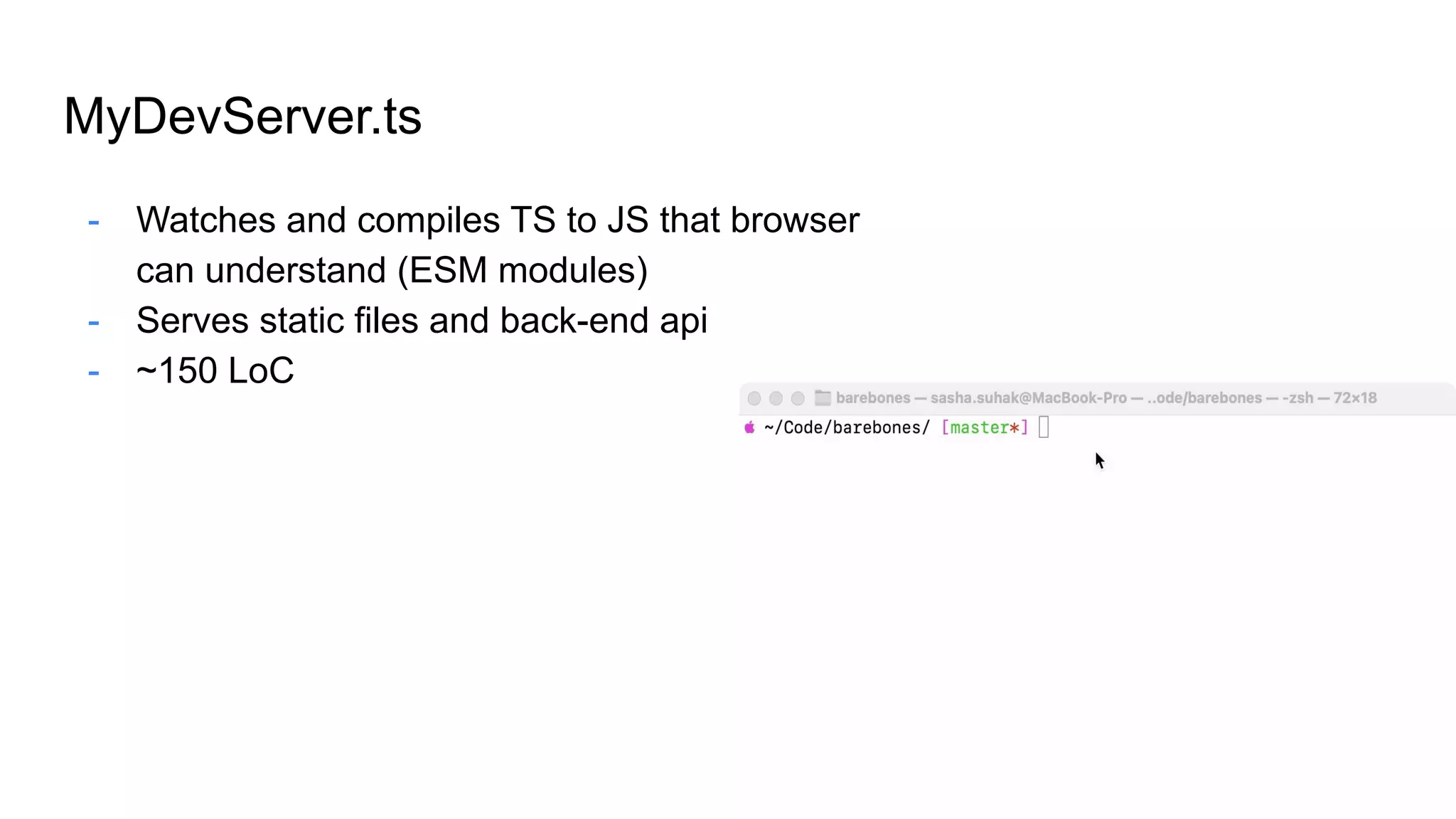 "Building a full-stack react app with empty node_modules", Oleksandr Suhak | PDF