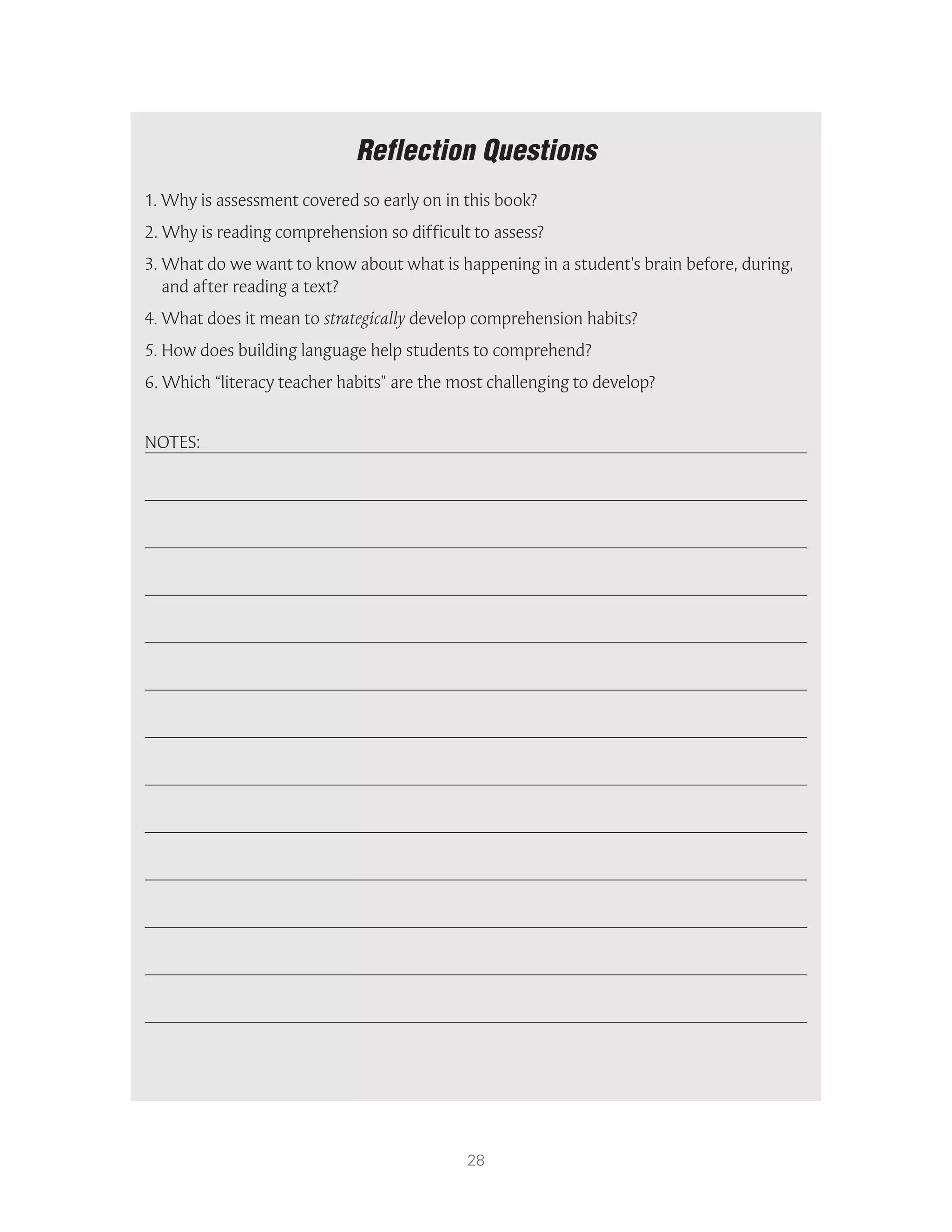 Building Reading Comprehension Habits in Grades 6-12_ A Toolkit of Classroom Activities ...