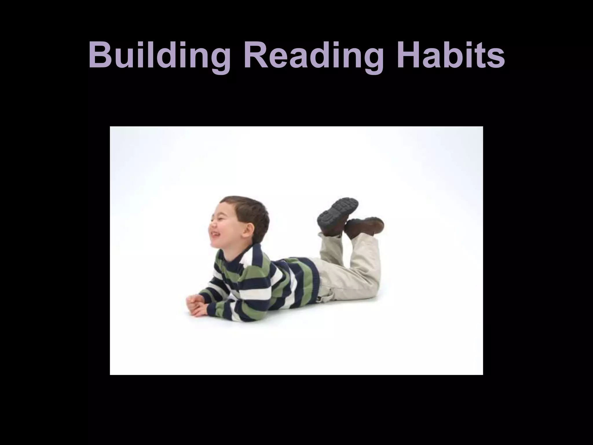 Building reading habits through student reflection and goal setting | PPTX