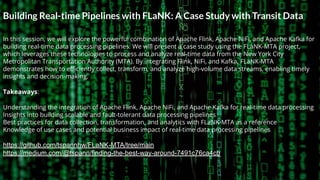 Building Real-time Pipelines with FLaNK_ A Case Study with Transit Data | PPT
