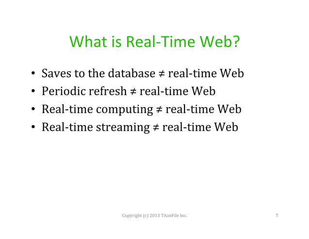 Building Real-Time Web Applications | PDF | Web Development | Internet