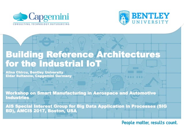 Building Reference Architectures for the Industrial IoT | PDF