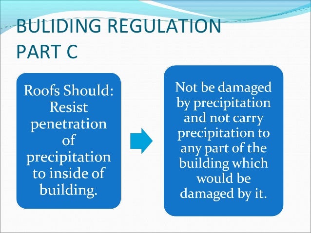 Building regulations part c