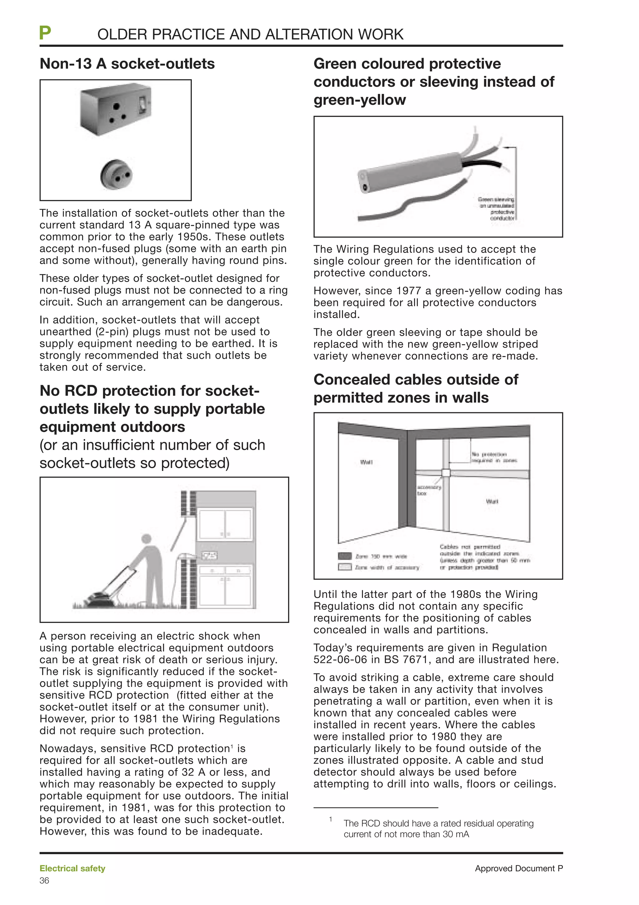 Building regulations electrical safety jan 2005 | PDF