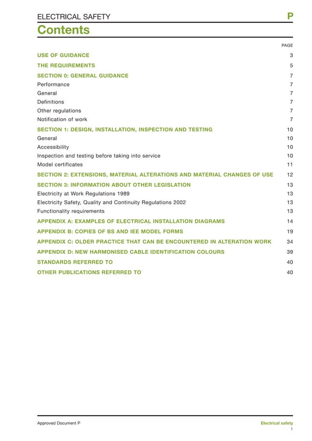 Building regulations electrical safety jan 2005 | PPT