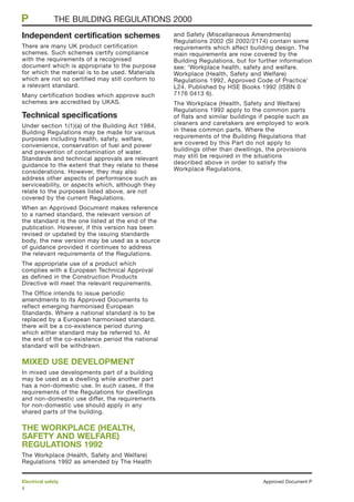 Building regulations electrical safety jan 2005 | PPT