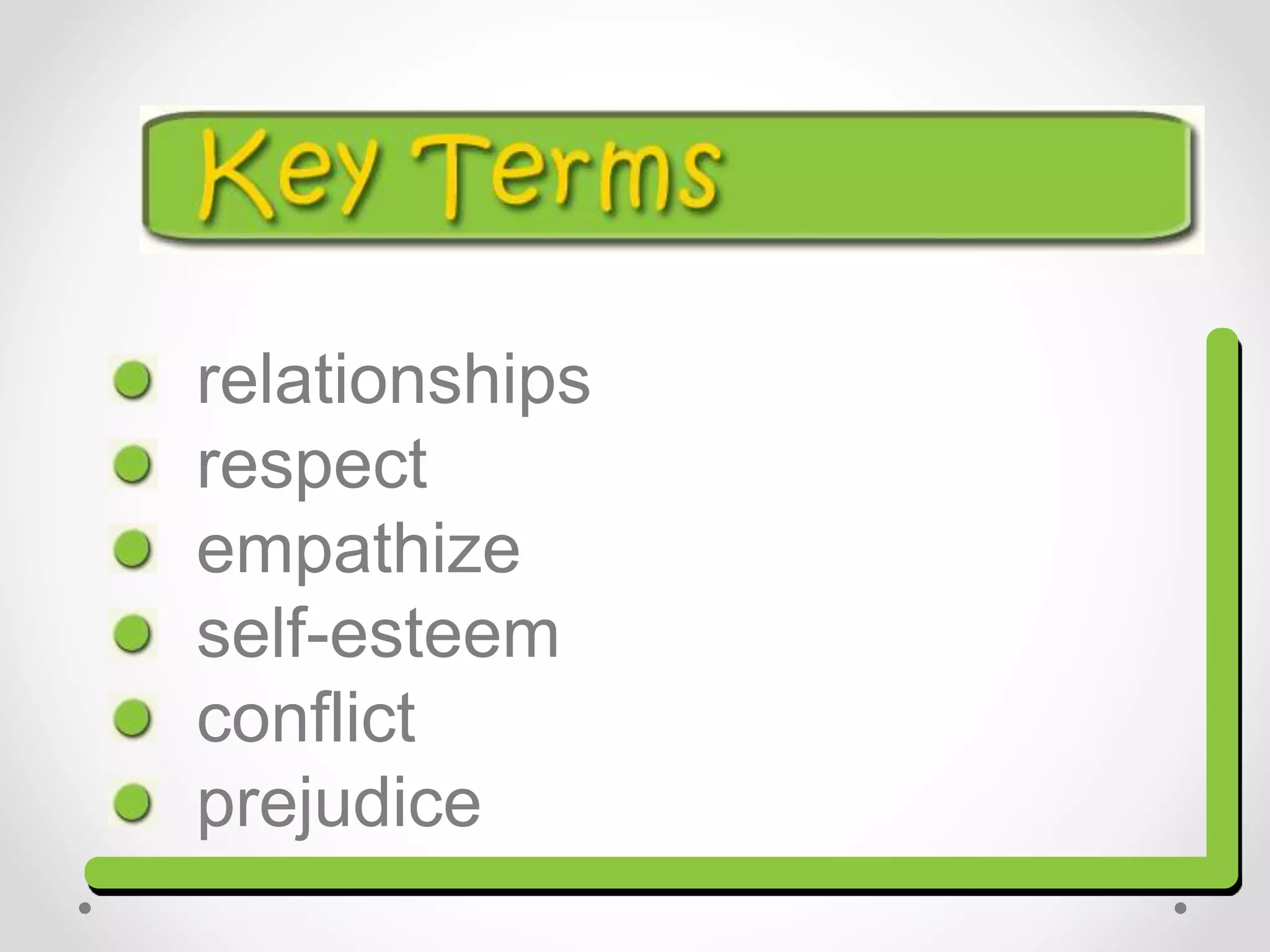 Building relationships | PPTX