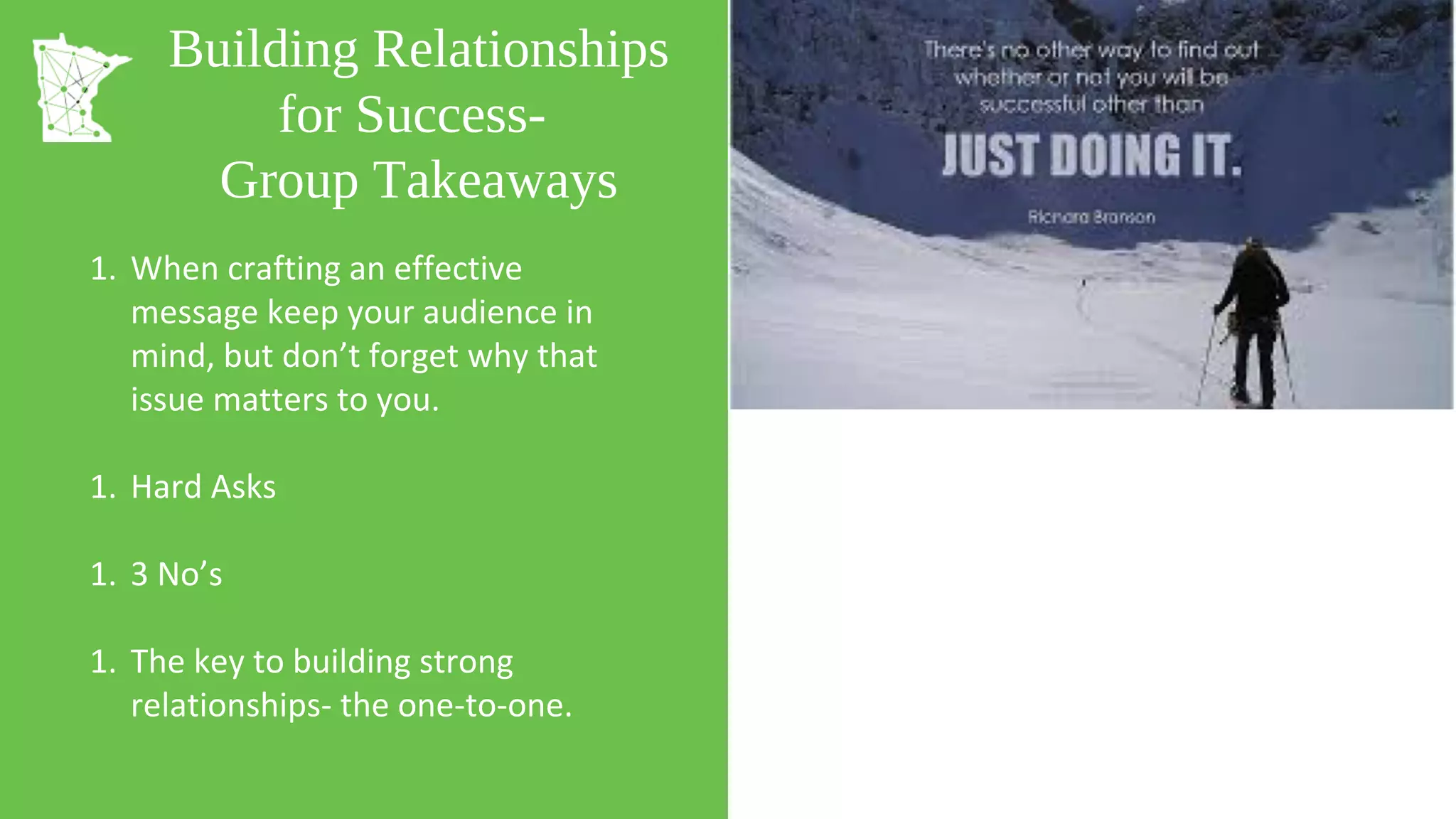 Building Relationships for Success | PPT