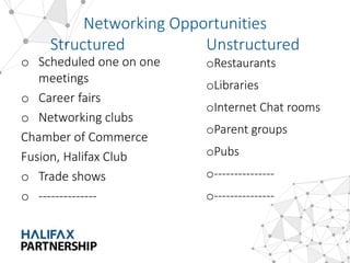 Networking 101 Building Relationships Pptx