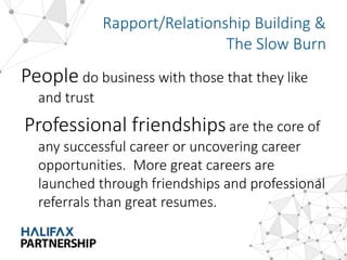 Networking 101 Building Relationships Pptx
