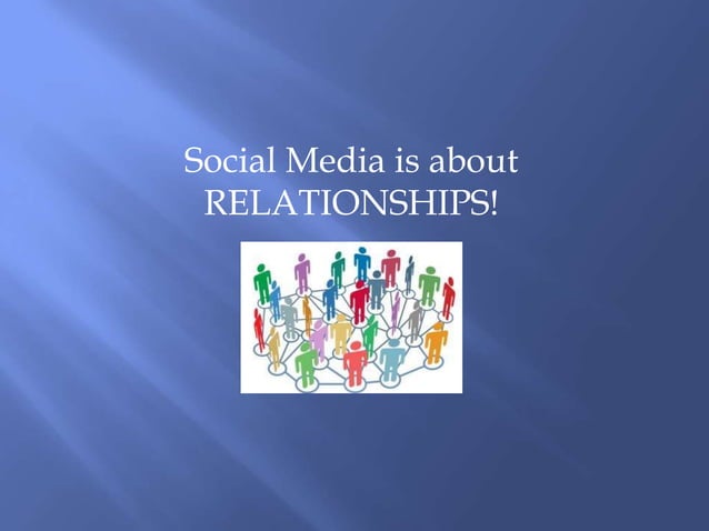 Building relationships with social media independent schools | PPT