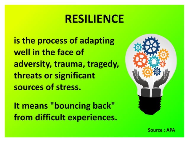 Building Resilience in the Workplace and the Personal Sphere | PDF ...