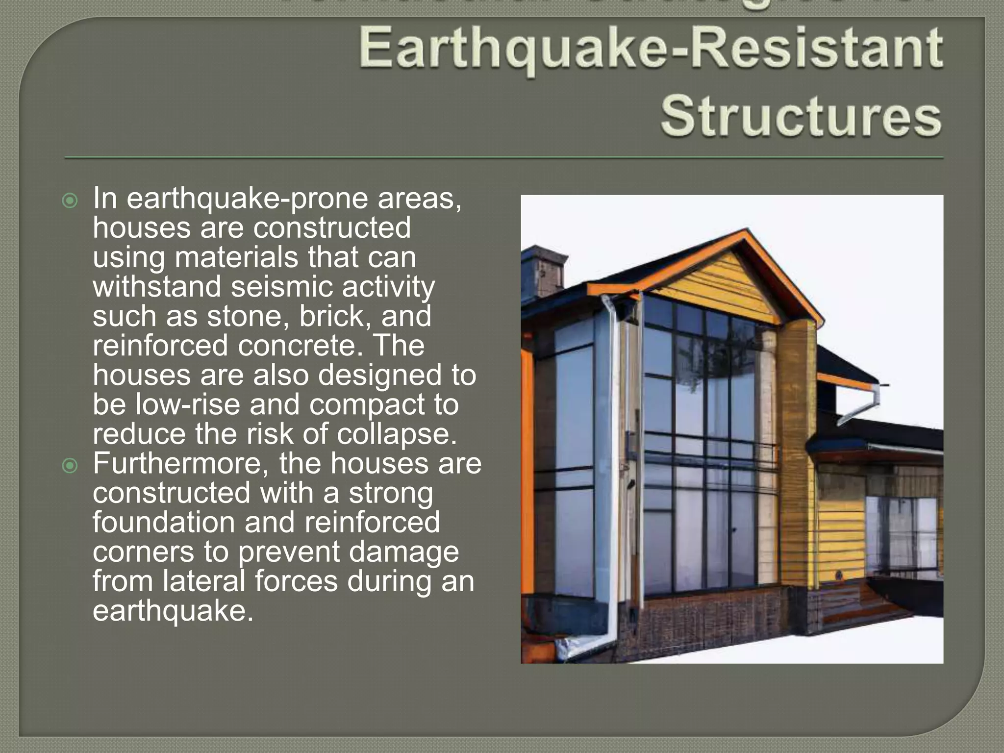 Building Resilience: Vernacular Strategies for Disaster-resistant ...
