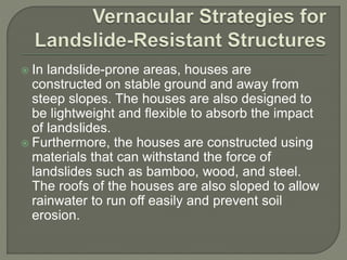 Building Resilience: Vernacular Strategies for Disaster-resistant ...