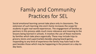 Building resilience and social emotional intelligence | PPTX