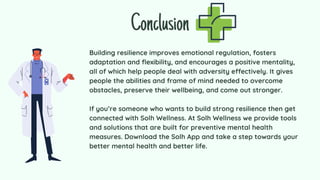 Building Resilience: Strategies for Overcoming Adversity and Stress ...