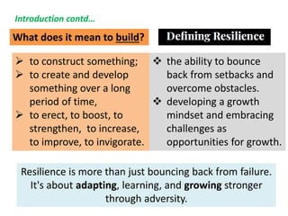Building Resilient Leaders in a Challenging Landscape | PPSX
