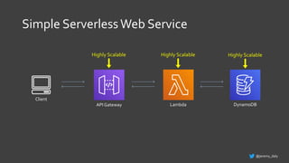 Building resilient serverless systems with non-serverless components (Belfast) | PPT
