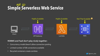 Building resilient serverless systems with non serverless components | PPT