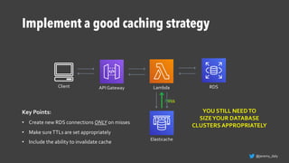 Building resilient serverless systems with non serverless components | PPT