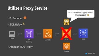 Building resilient serverless systems with non serverless components | PPT
