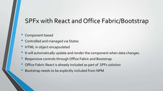 Building Responsive Intranet using Sharepoint Framework solutions - Asish Padhy - Sydney Meetup ...