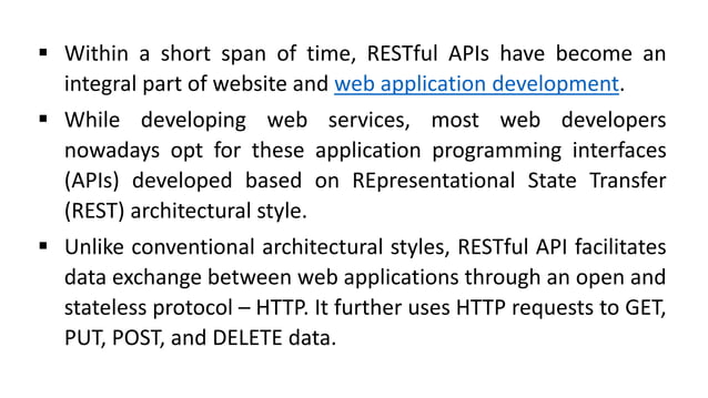 Building restful apis with laravel | PPT