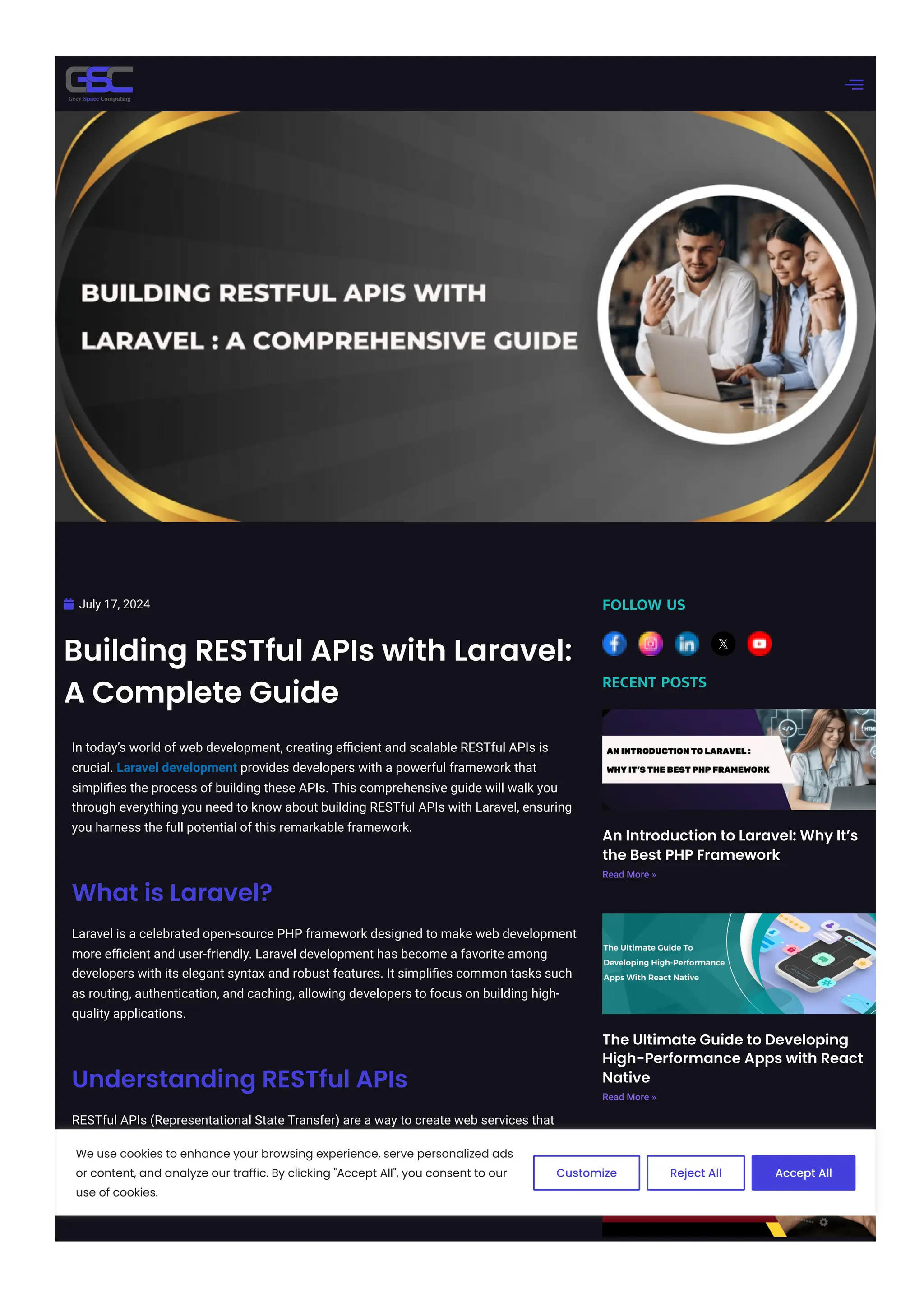 Building Restful Apis With Laravel A Complete Guidepdf Web