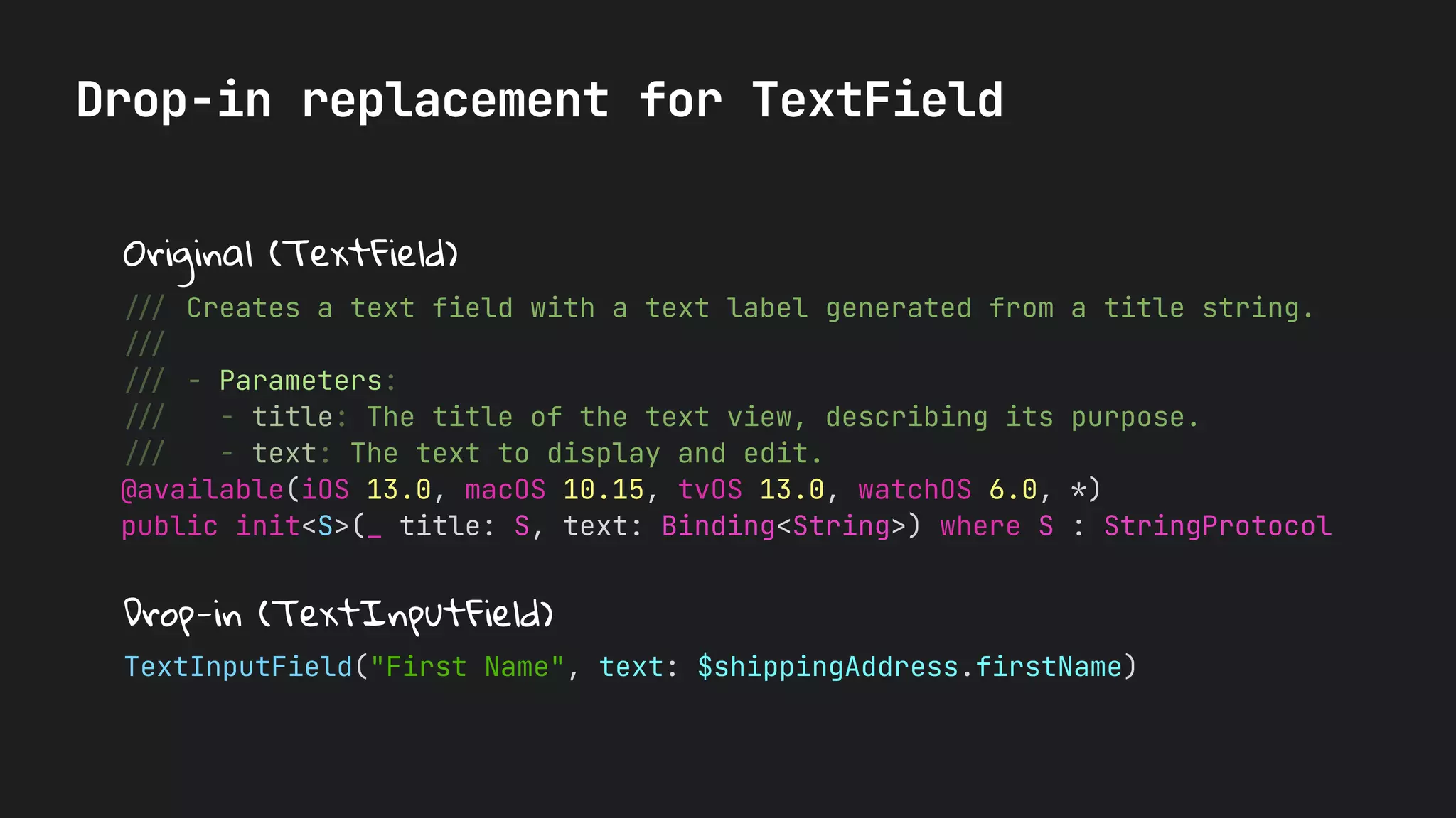 Building Reusable SwiftUI Components | PPT