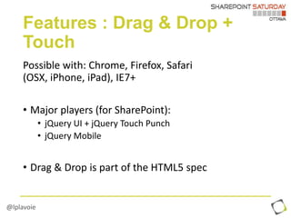 Building rich interface components with SharePoint | PPT