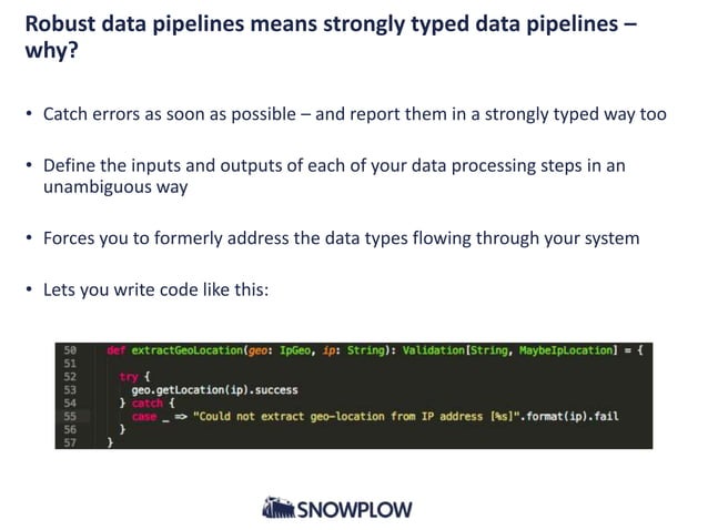 Scala eXchange: Building robust data pipelines in Scala | PPT | Free Download