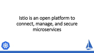 Steering microservices with istio | PPTX