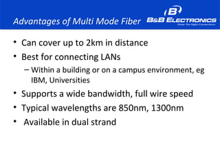 Building rugged and reliable networks with fiber | PPT