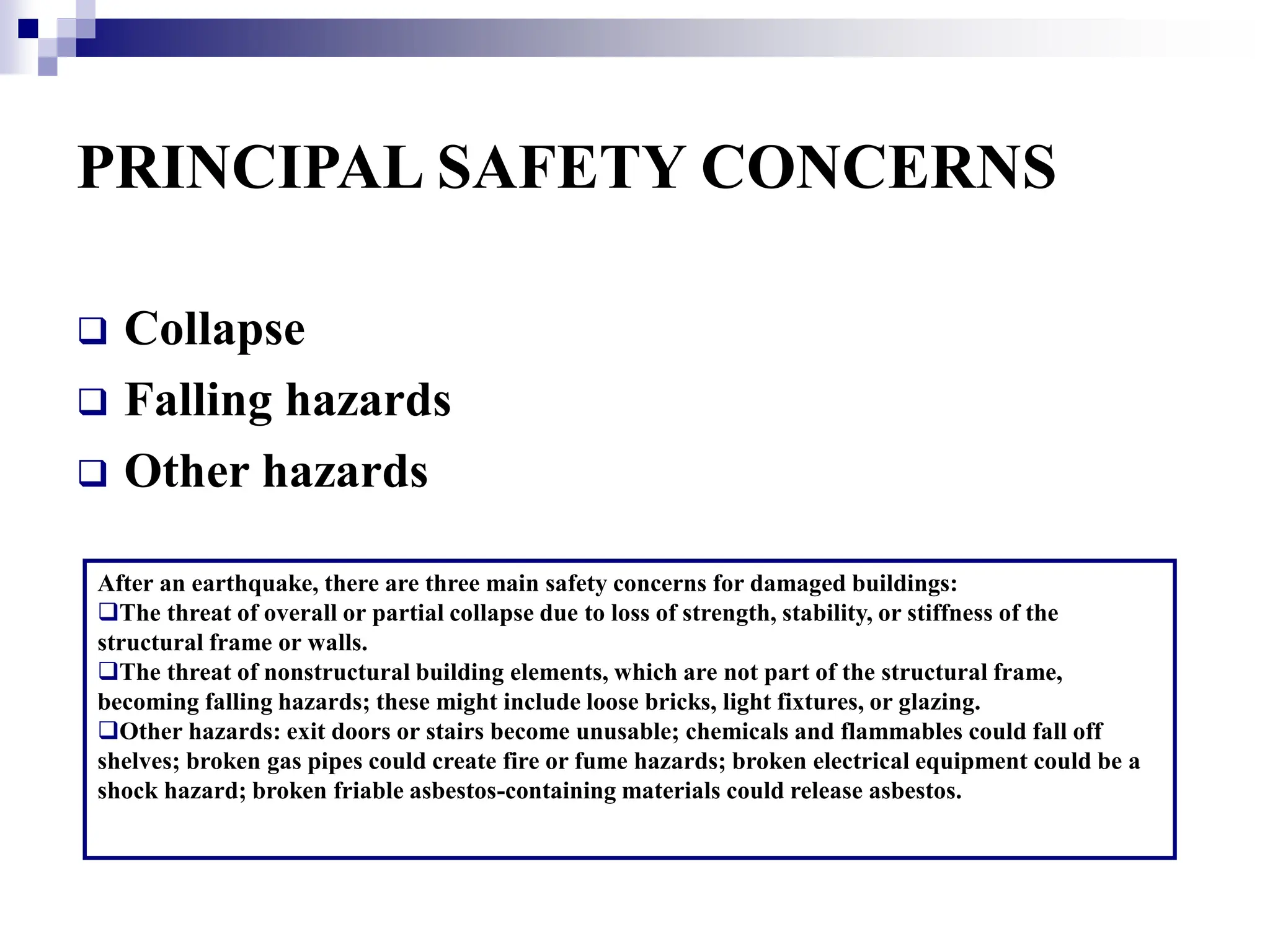 BUILDING SAFETY EVALUATION ATC 20.ppt