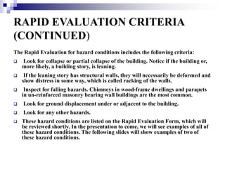 BUILDING SAFETY EVALUATION ATC 20.ppt