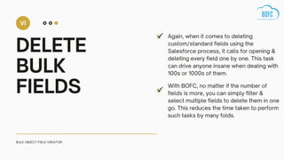 Building Salesforce Fields Manually? Perform all Field Operations in Few Clicks | PDF ...
