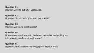 Workspace design | PDF