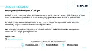 Building Scalable and Resilient Cloud-Native Apps - Fiorano | PPT