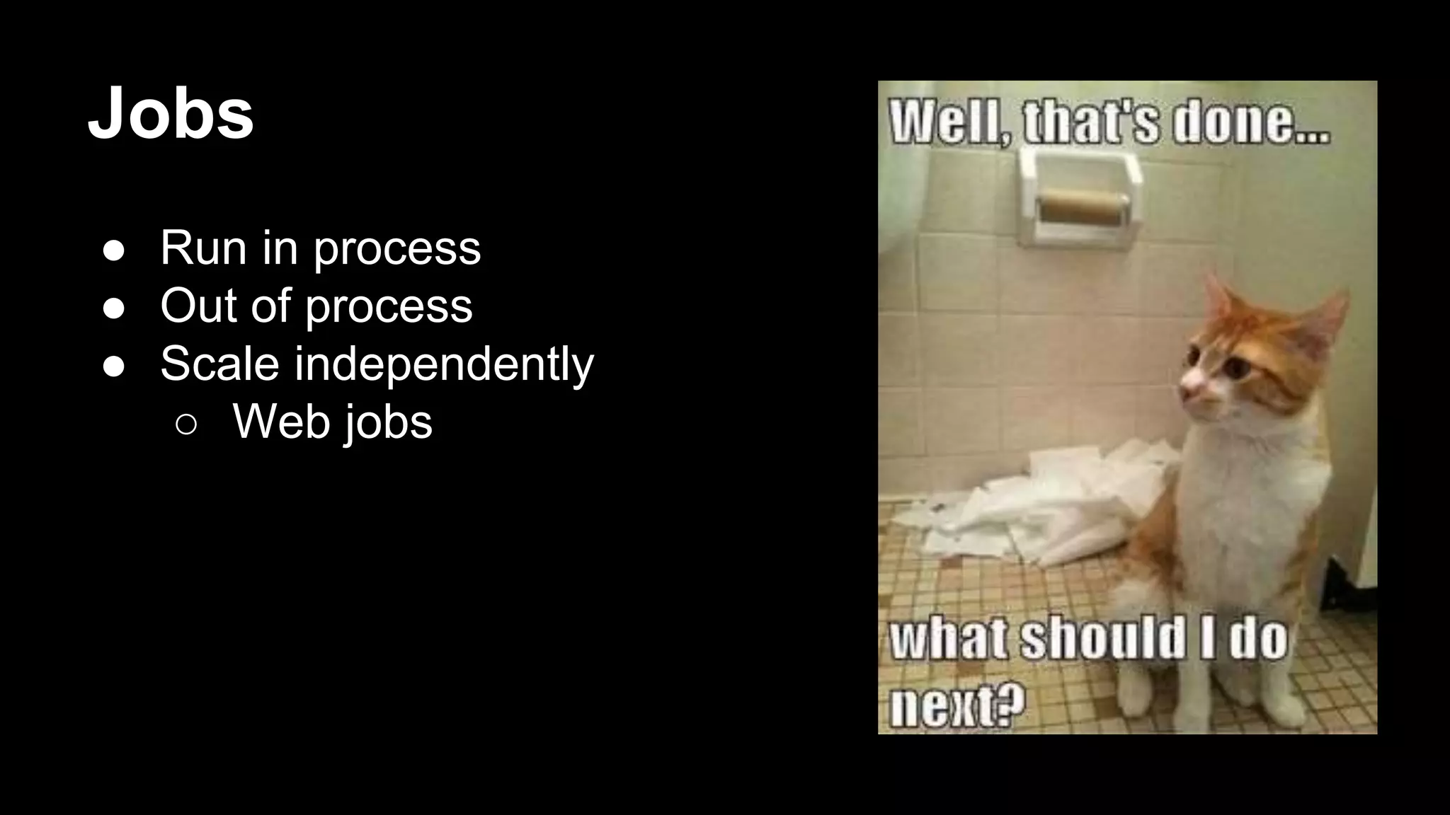 Building scalable applications with foundatio | PPT