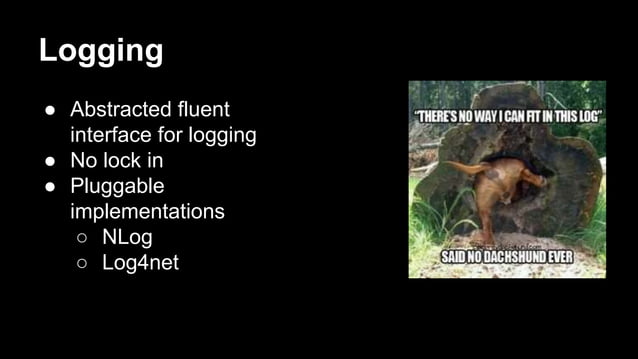 Building scalable applications with foundatio | PPT