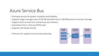 Building Scalable Applications with Microsoft Azure | PPTX