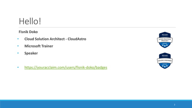 Building Scalable Applications With Microsoft Azure Ppt