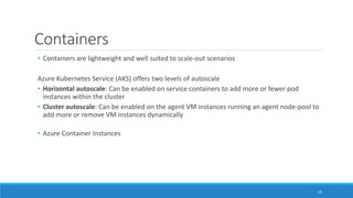 Building Scalable Applications with Microsoft Azure | PPTX