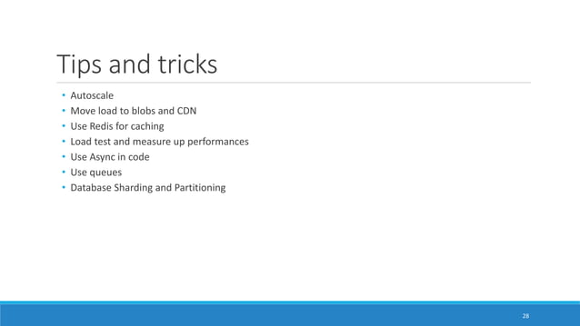 Building Scalable Applications with Microsoft Azure | PPTX