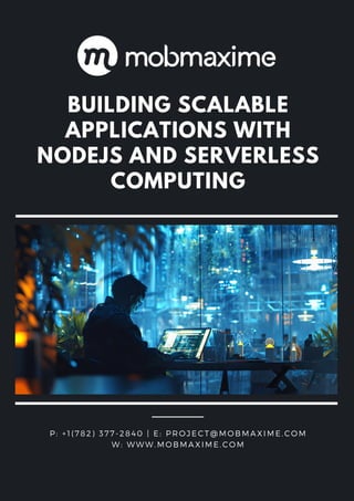 Building Scalable Applications with NodeJs and Serverless Computing.pdf