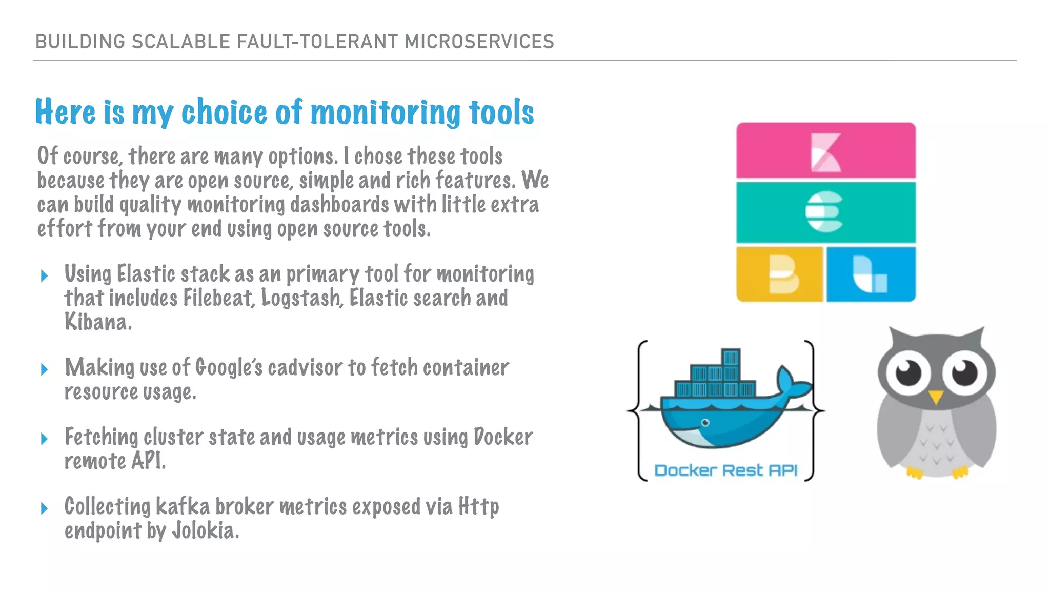 Scalable Fault-tolerant microservices | PPT